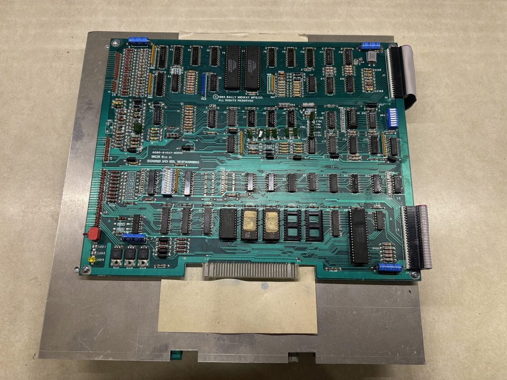 Midway MCR Spy Hunter Cockpit Sit Down PCB – Rose's Arcade